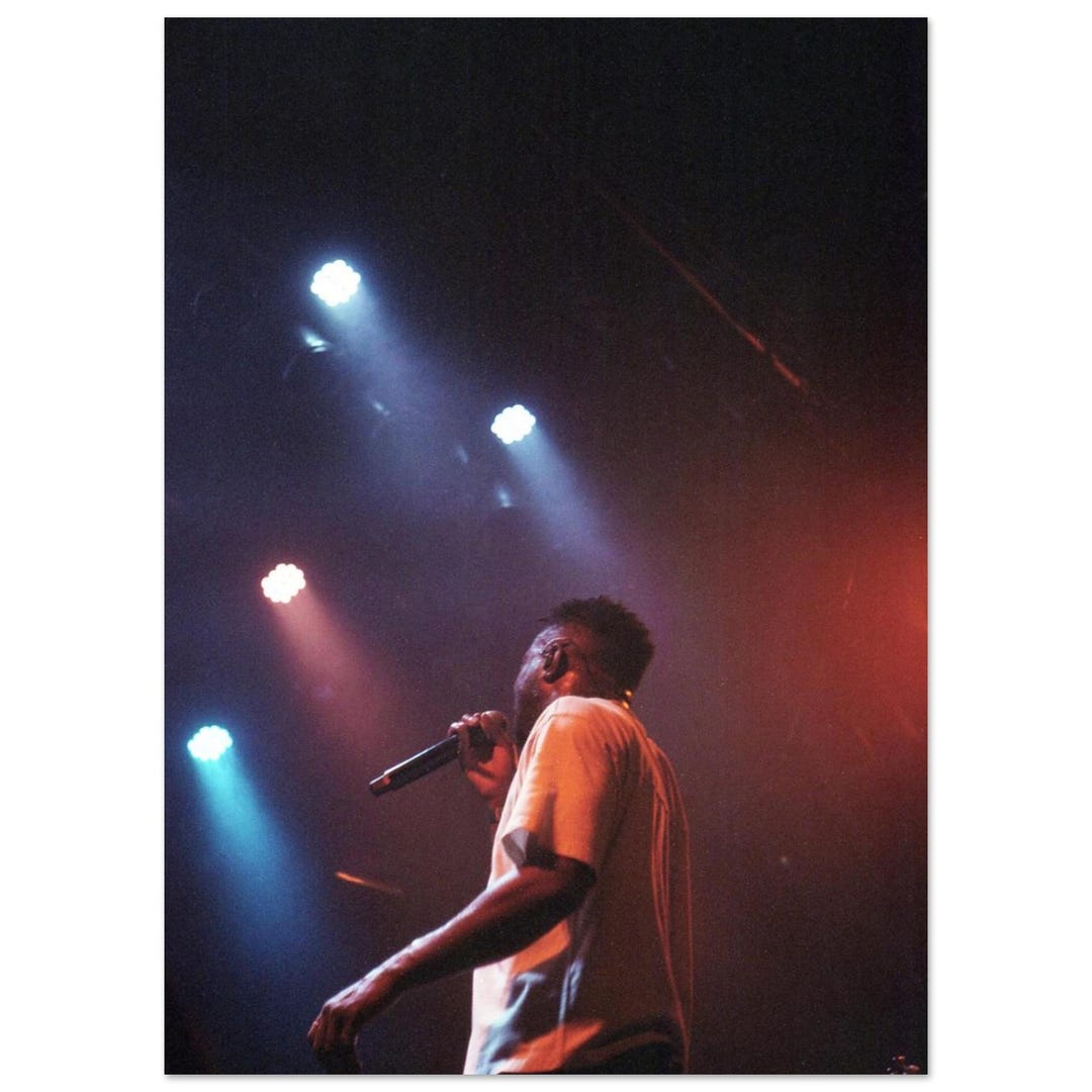 Isaiah Rashad Concert Hamburg - Fine Art Poster - Etsy