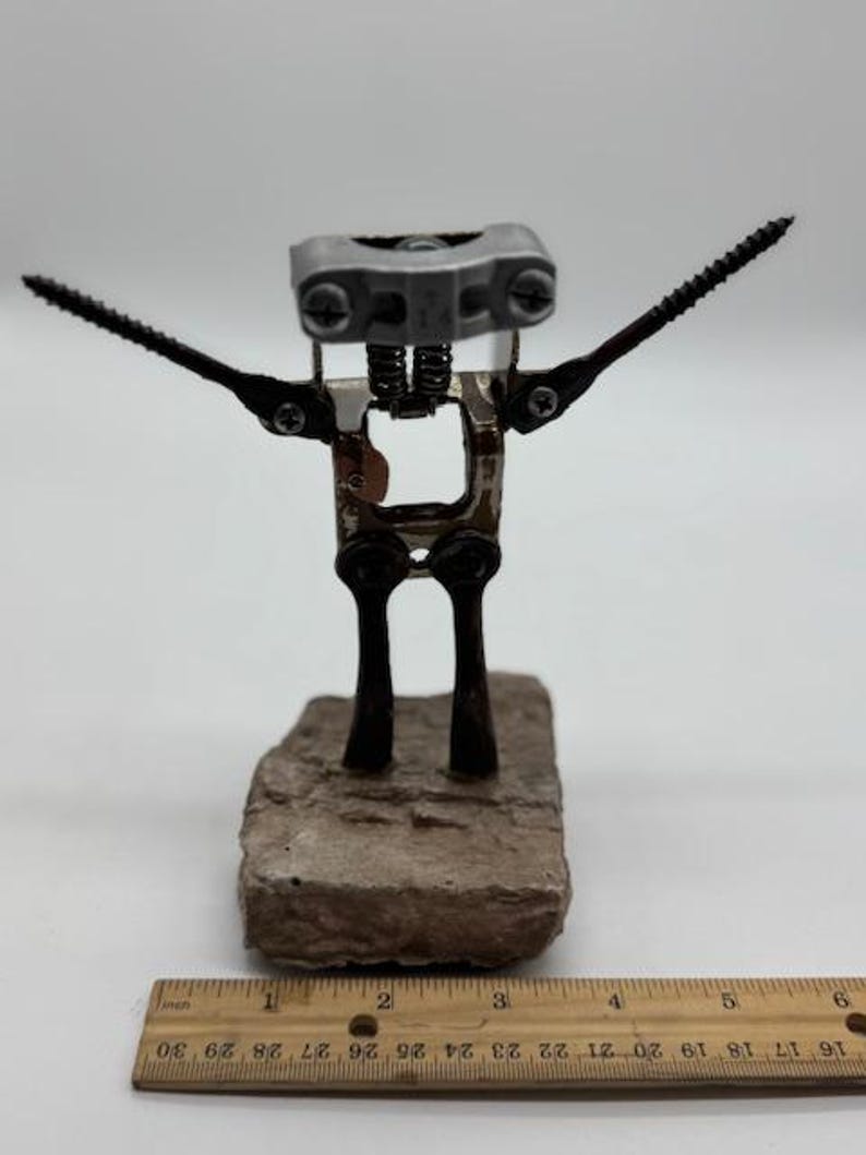 Mechanical ET, Unique Art, Made From Scratch, Used My Own Materials ...