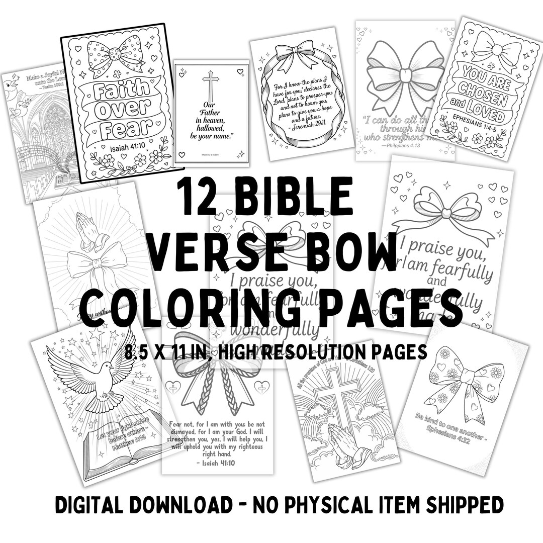 12 the Lord’s Prayer Worksheet, Bible Verse Coloring Page, Christian ...