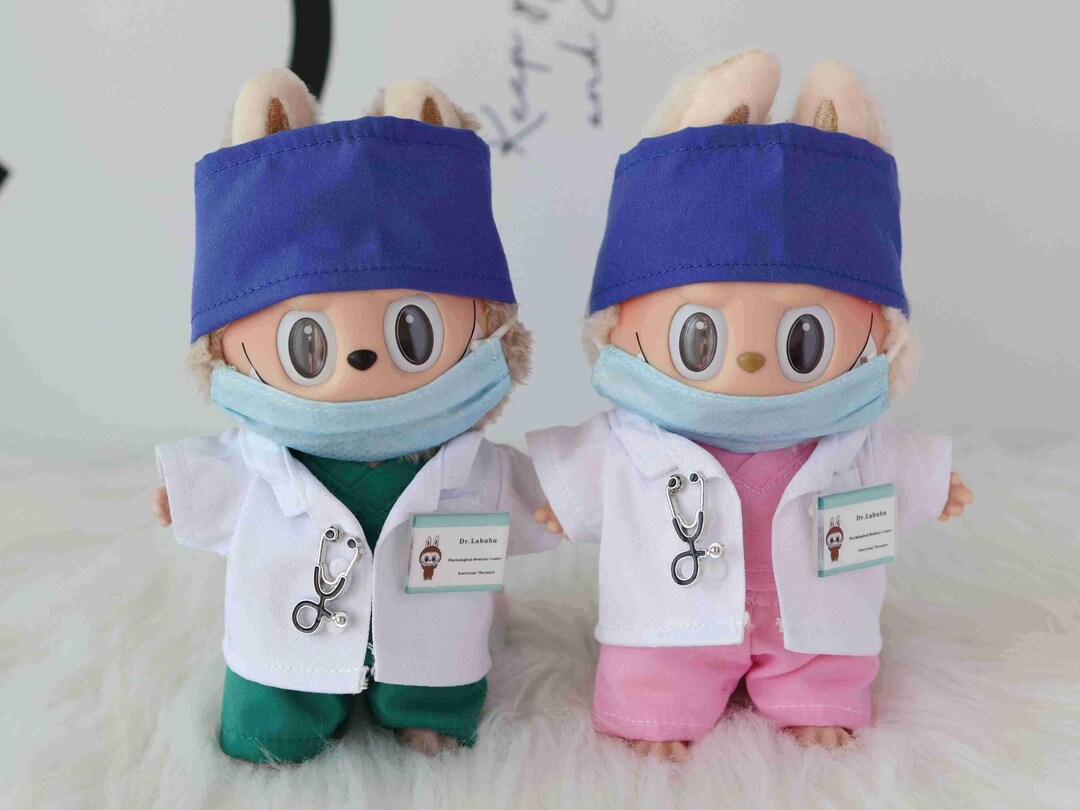 Labubu Clothes | Scrubs Outfits Set | Labubu Doll Doctors Uniform ...