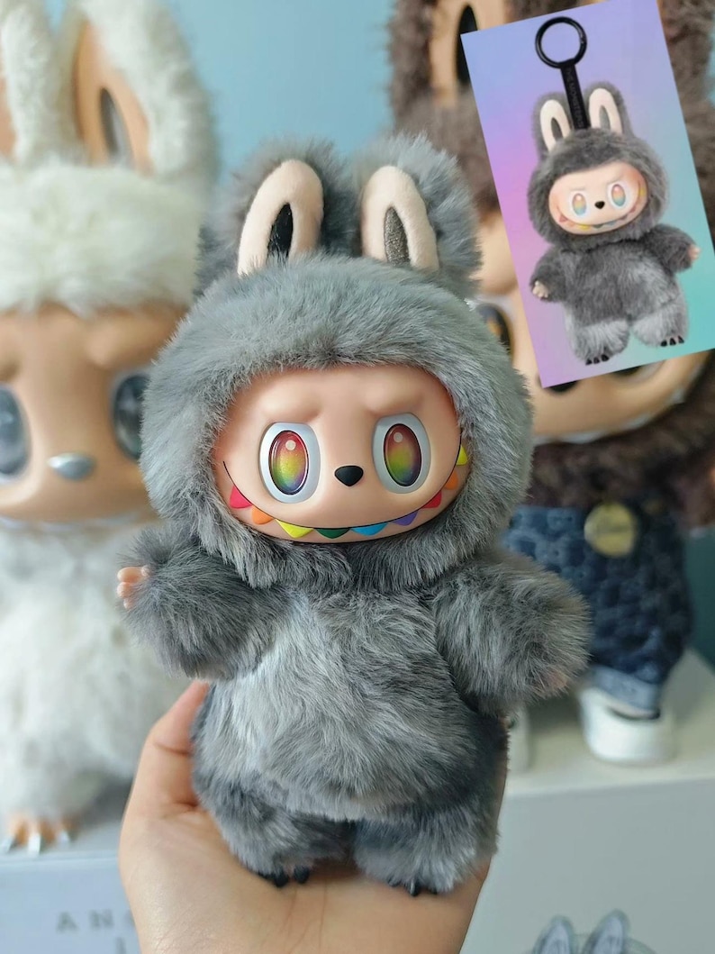 Handmade Labubu Doll Original Design Labubu V3 Secret Big into Energy ...