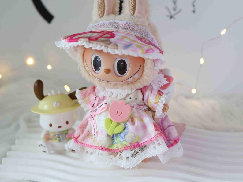 Labubu Clothes | Doll Maid Dress | Elegant Outfit Set for Labubu ...