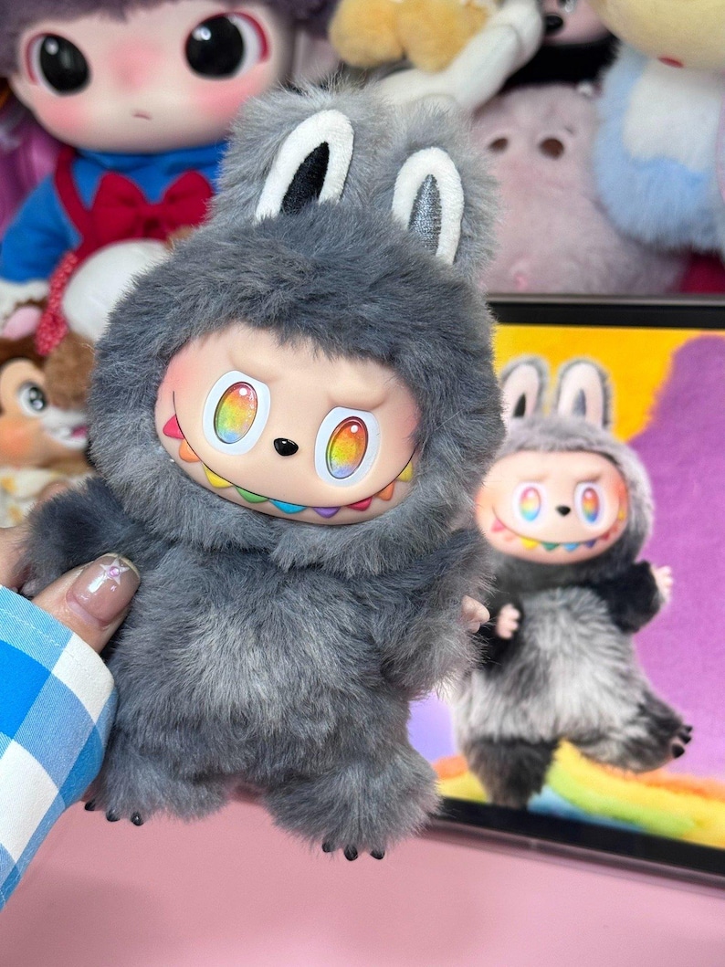 Handmade Labubu Doll Original Design Labubu V3 Secret Big into Energy Inspired | Labubu Angel ...