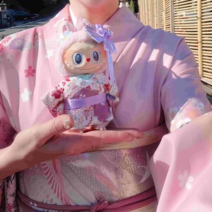 Labubu Clothes V1 V2 V3 Japanese Kimono Big Into Energy Have a Seat ...