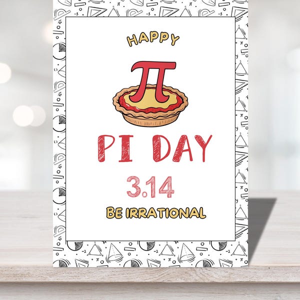Pi Poster - Etsy