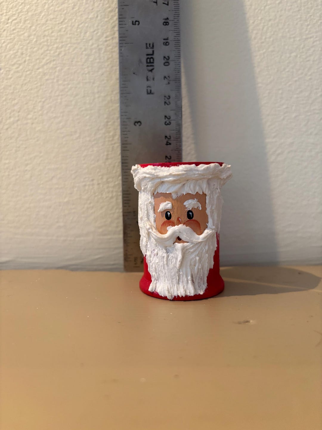 Sweet Handmade Thread Spool Santa - Etsy