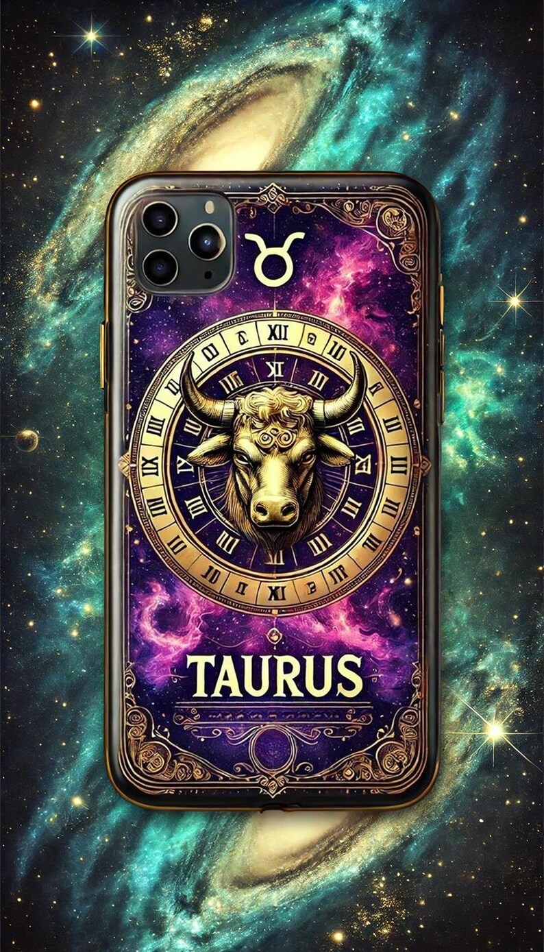 Zodiac Phone Case for iPhone & Samsung – Astrology Star Sign Cover ...