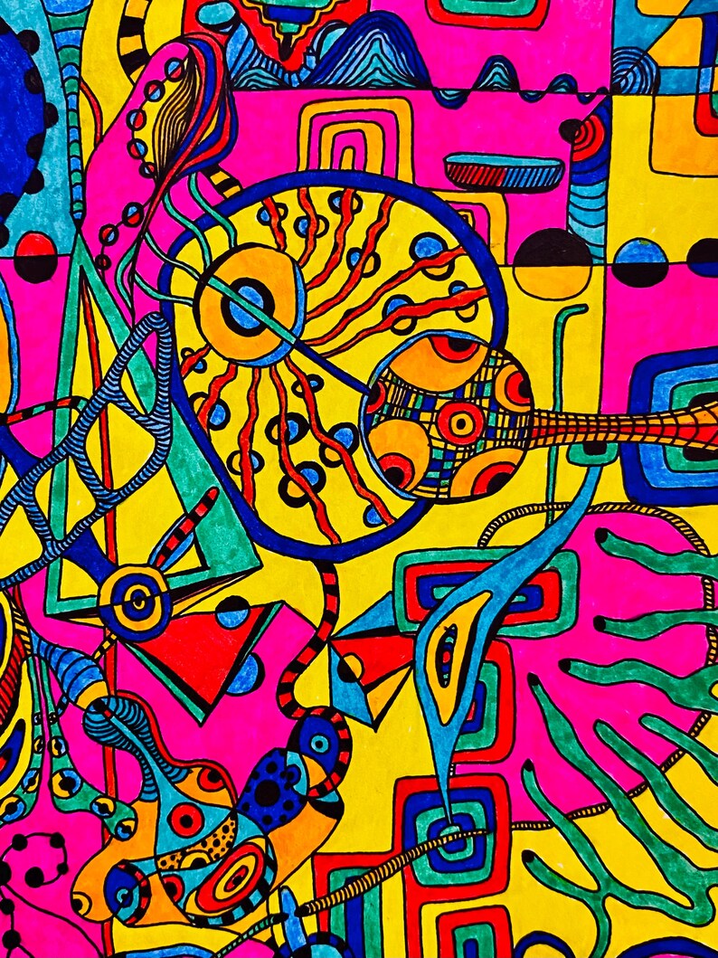 Digital Art, Abstract Art, Geometry, Bold Colours, Sketching, Drawing ...