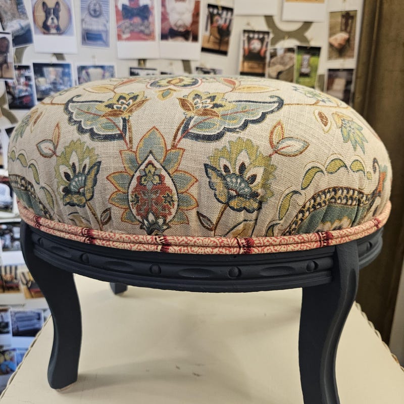 French Footstool - Etsy