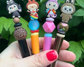 Labubu Beaded Pens | Labubu Pens | Labubu | Beaded Pens - Etsy
