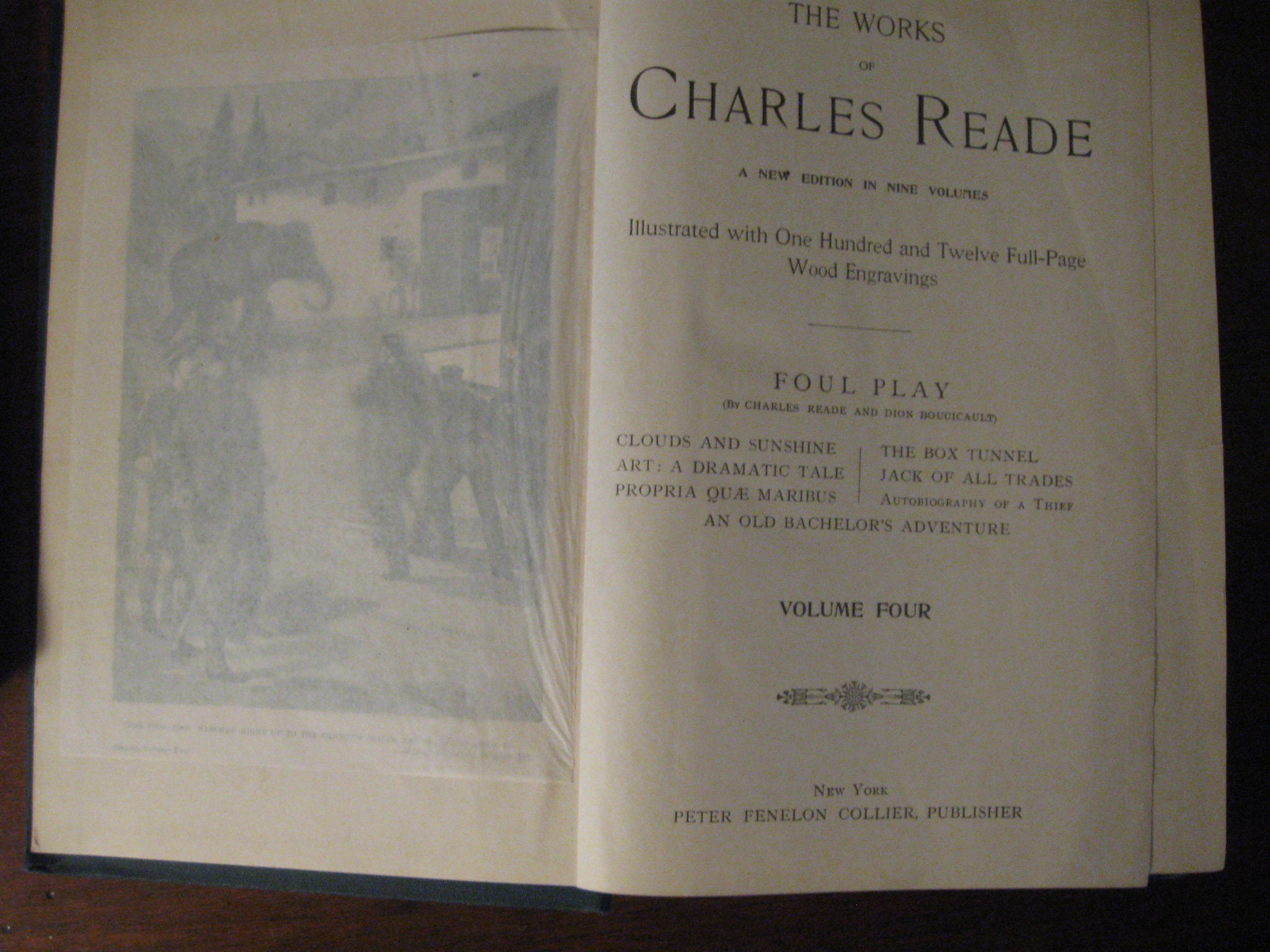 SALE Six Vol. Works of Charles Reade Peter Fenelon Collier - Etsy UK
