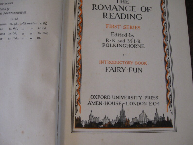 Fairy Fun Darling Childrens Book Oxford Univ. Press First | Etsy