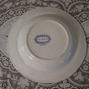 SALE Antique Welsh Llanelly Pottery Blue and White Transferware ...