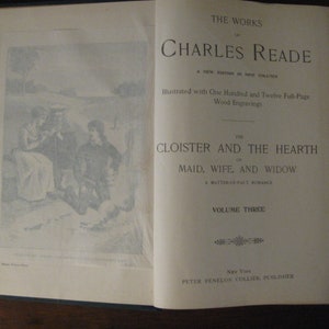 SALE Six Vol. Works of Charles Reade Peter Fenelon Collier Pub. Vol 3,4 ...