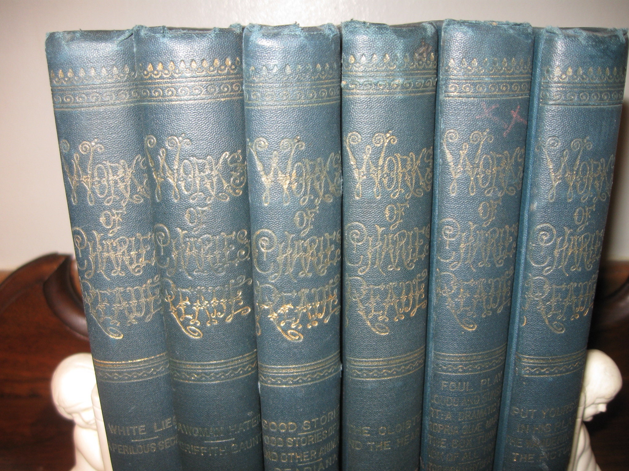 SALE Six Vol. Works of Charles Reade Peter Fenelon Collier - Etsy UK