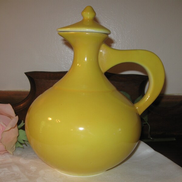 Yellow Pitcher - Etsy