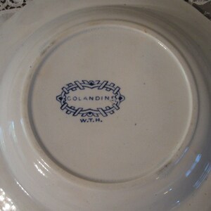 SALE Antique Welsh Llanelly Pottery Blue and White Transferware ...