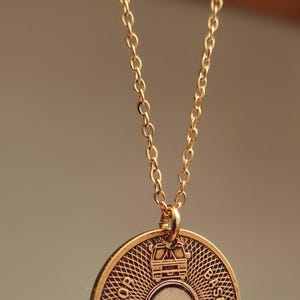 Authentic LA (los Angeles) Transit Token Necklace - Etsy