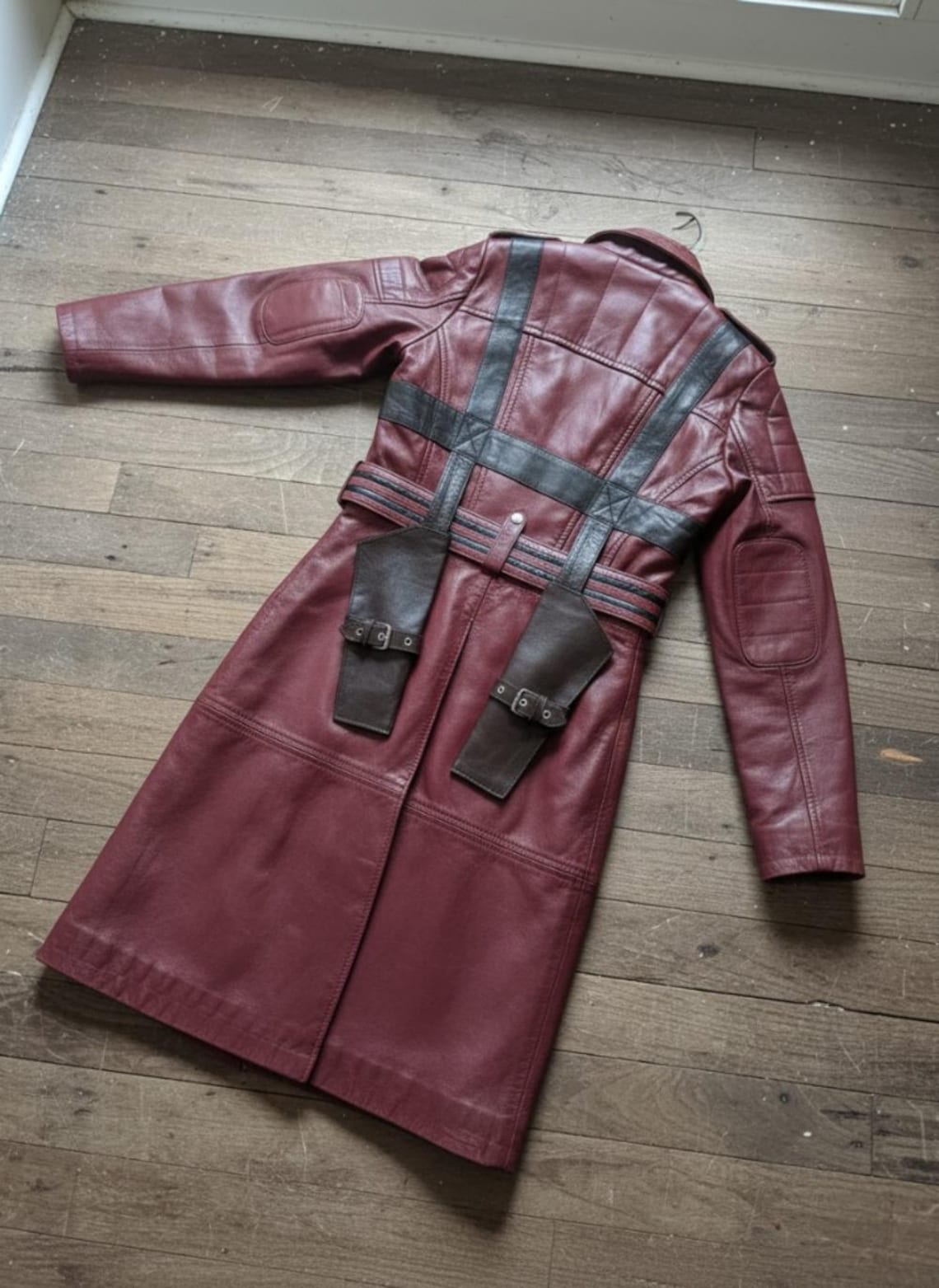 Devil May Cry 3 Dante Leather Coat: Unisex Cosplay Trench Jacket - Etsy