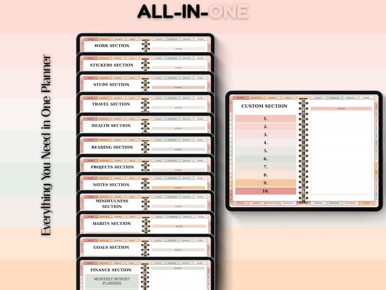 Digital Planner 2026 | Soft Aesthetic iPad Planner | Daily Weekly ...