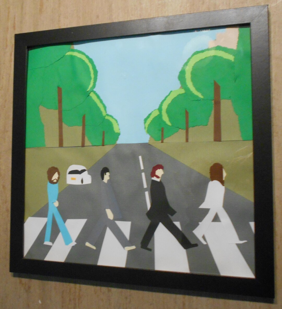 12" Studio - Paper Interpretation Album Cover - the Beatles - Abbey ...