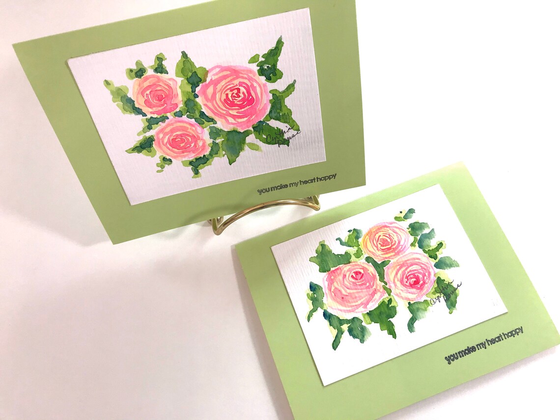 Handmade Greetings Cards Original Art Greeting Cards With - Etsy