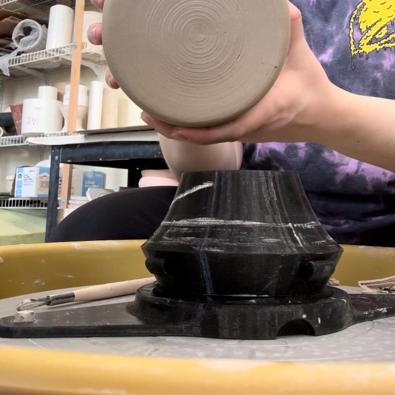 Mug Maker™ Pottery Chuck – Mug Trimming Tool for Pottery Wheel ...