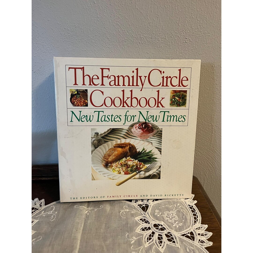 Family Circle 1992 Cookbook - Etsy