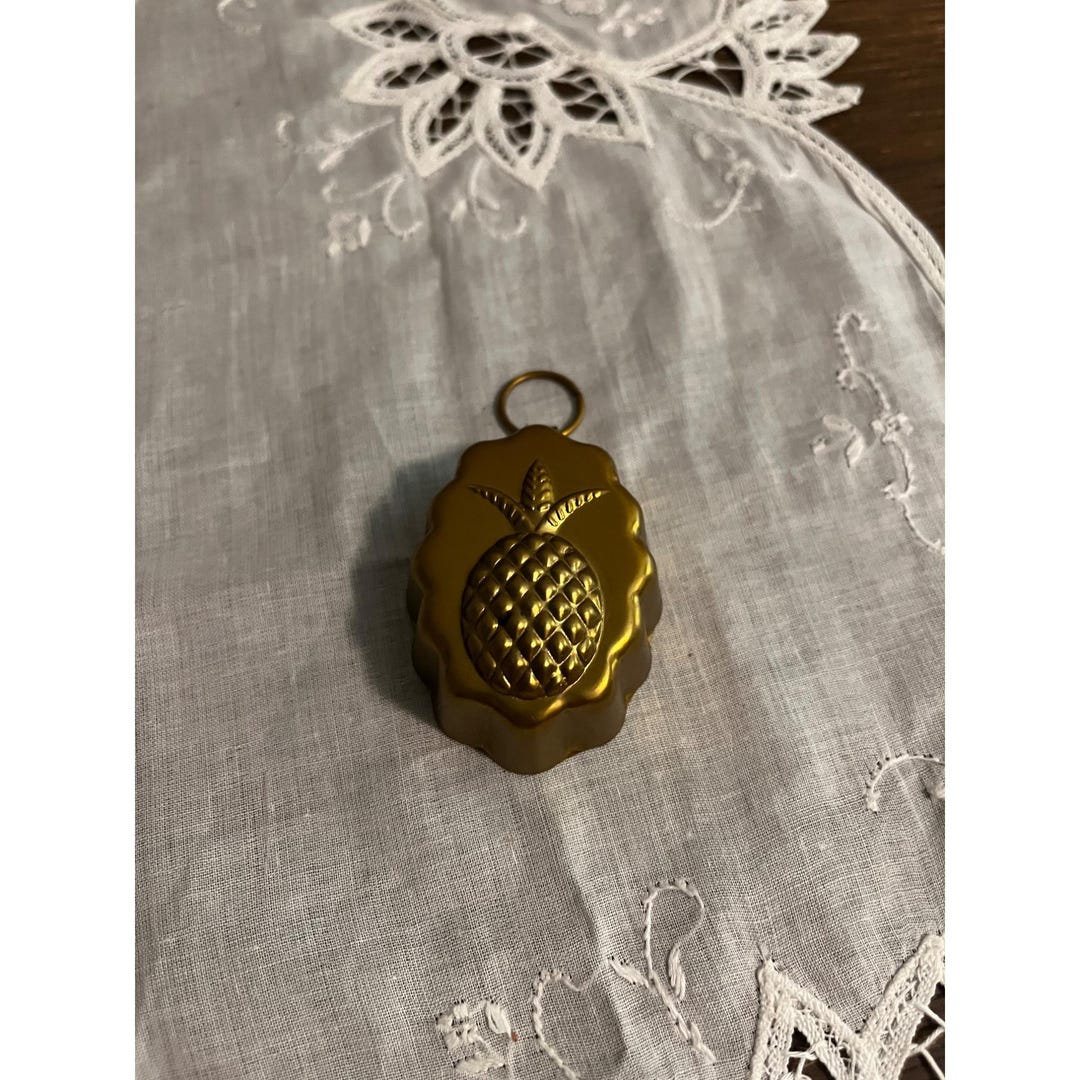 Miniature Copper Colored Pineapple Mold - Etsy