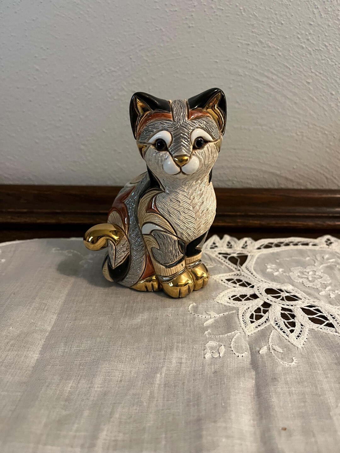 Vintage Artesania Rinconada Calico Cat Figurine, Approximately 4” - Etsy
