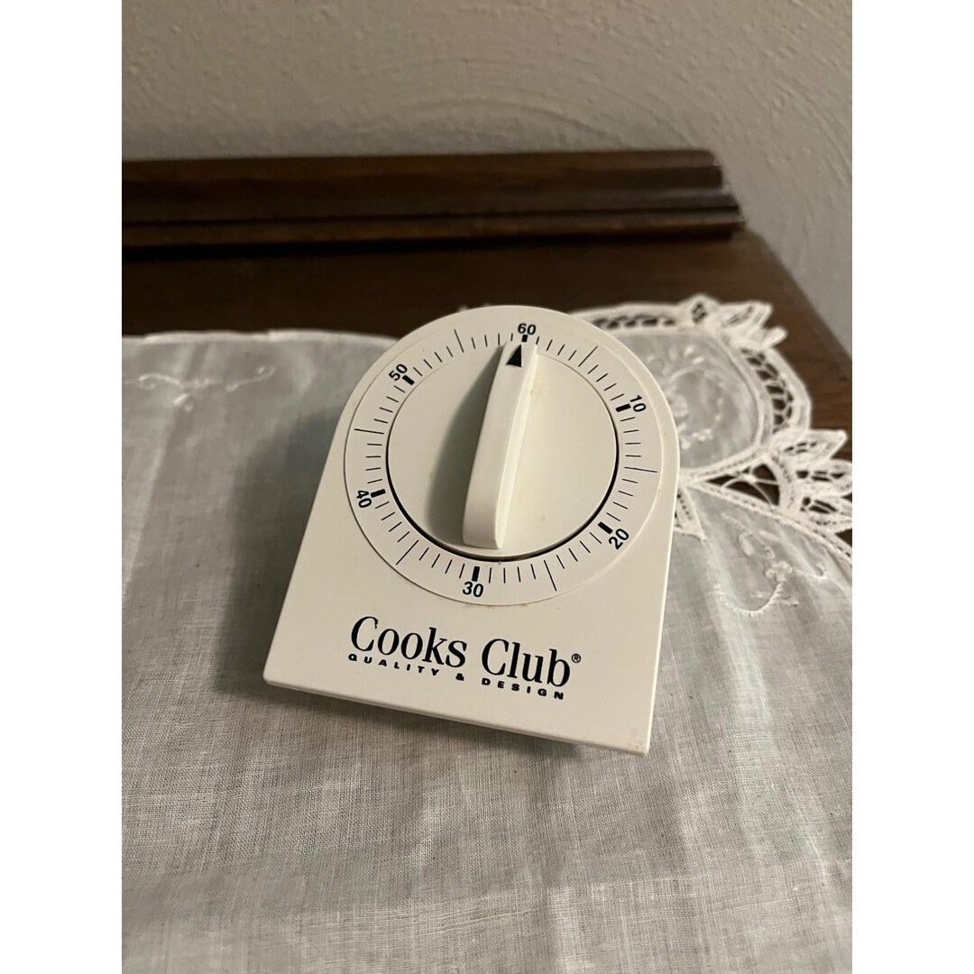 Vintage Cooks Club Timer Optional Wall Mount, Sold as Is - Etsy