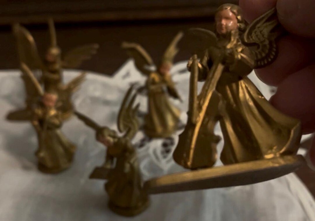 Vintage Plastic Holiday Angels Made in Hong Kong - Etsy