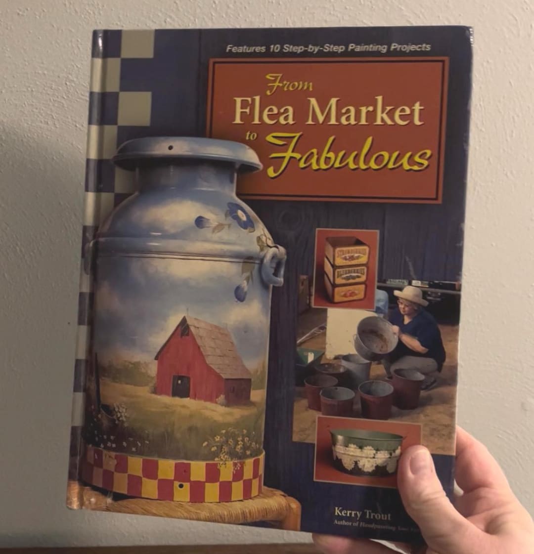Flea Market Painting Projects Book: Upcycled Home Decor - Etsy