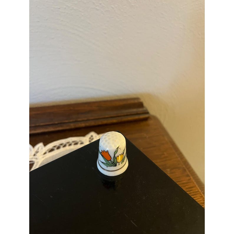 Spring Flower Tulip Thimble - Etsy