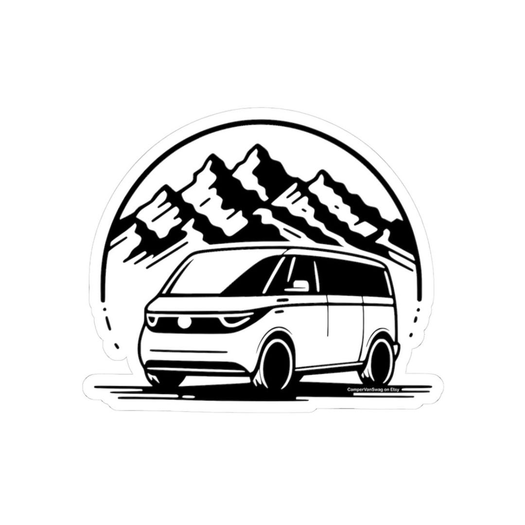 VW ID Buzz - Like - Kiss-cut Sticker - Etsy