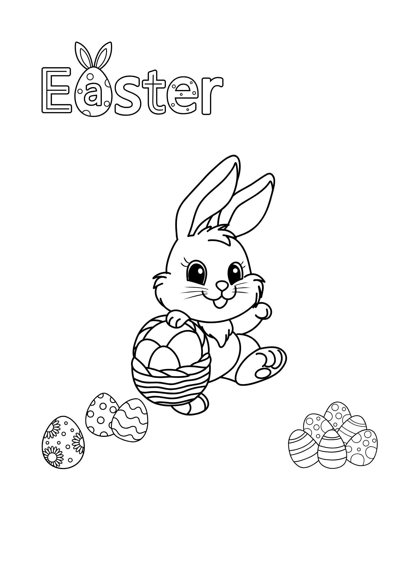 Easter Coloring Pages - Includes 10 Printable Pages - Etsy