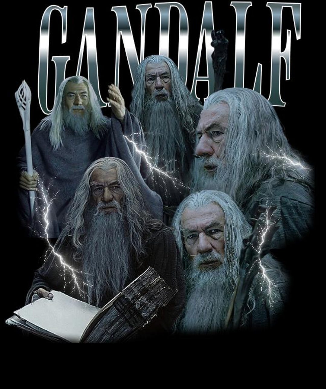 Gandalf's Bootleg PNG, Galdalf Graphic PNG, Gandalf's Big Naturals Png ...