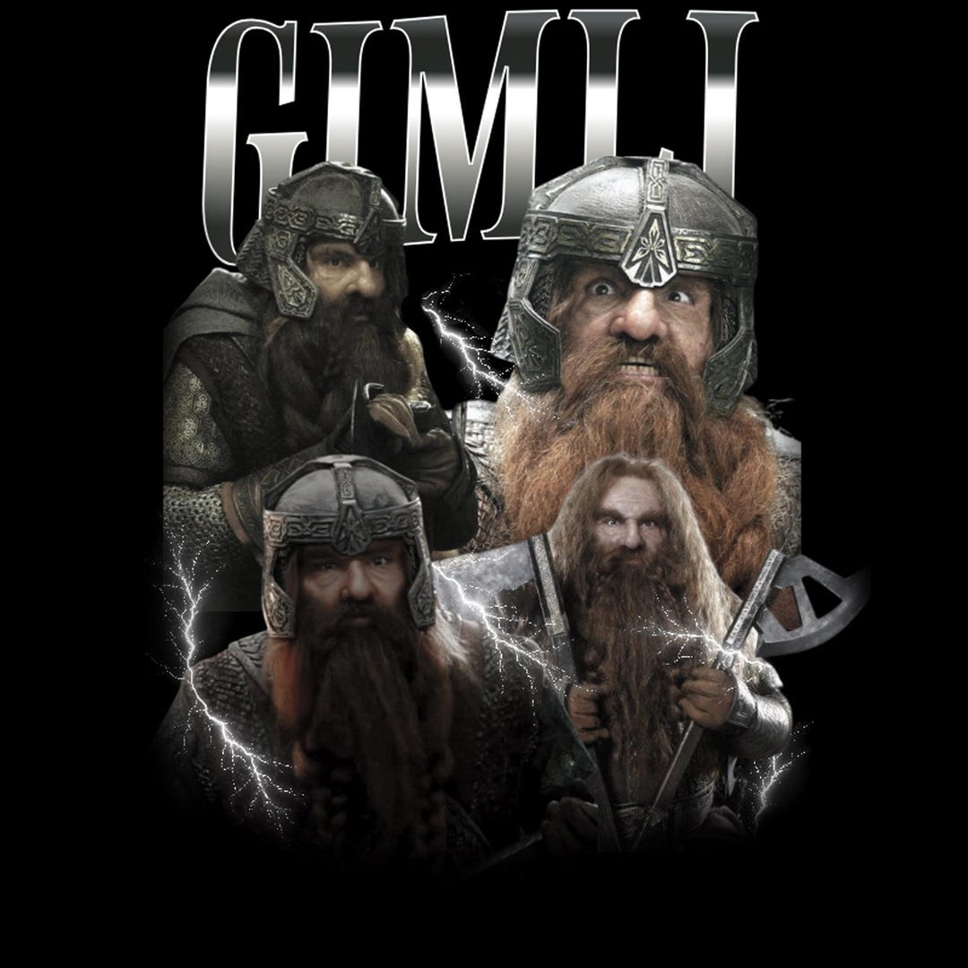 Gimli PNG, Lord of the Rings Png, Dwarf Png, Lotr Png. - Etsy