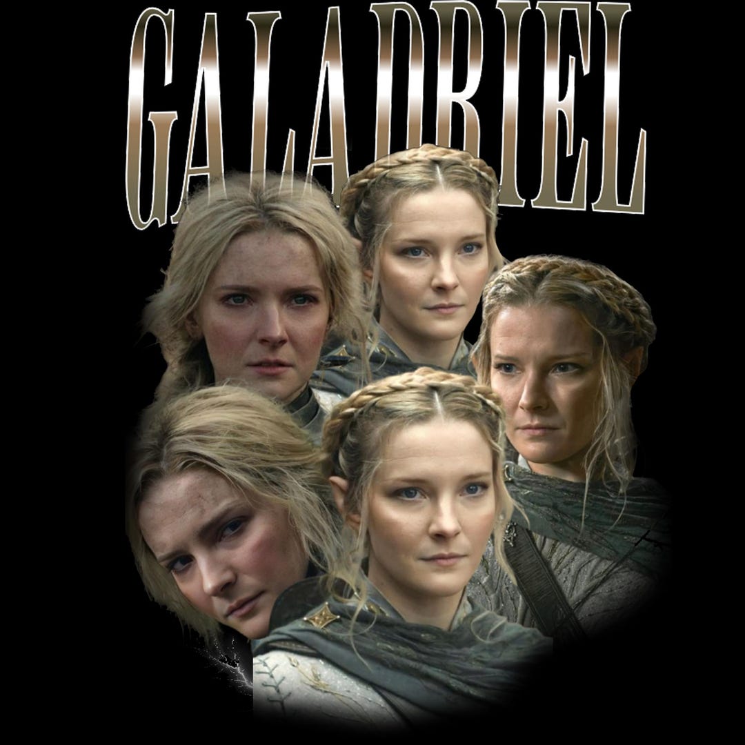Lady Galadriel PNG ,rings of Power PNG, LOTR Png, Instant Download File ...