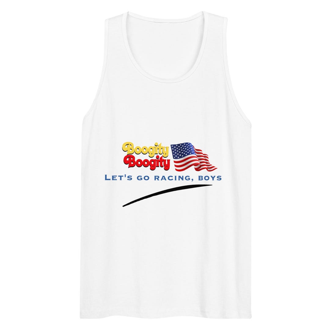 Boogity Boogity Let's Go Racing Boys Premium Tank Top - Etsy