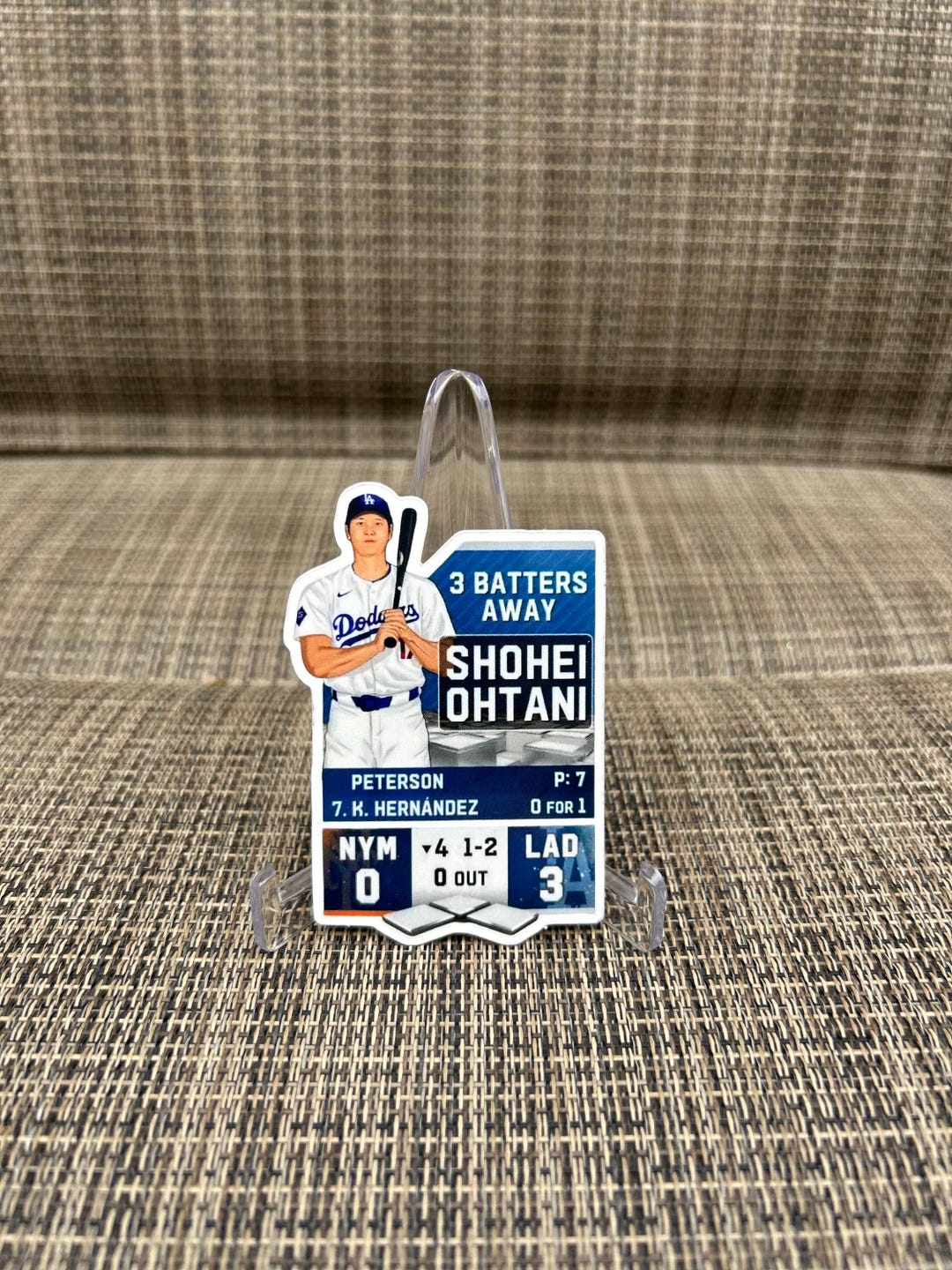 Shohei Ohtani LA Dodgers Vinyl Sticker - Etsy