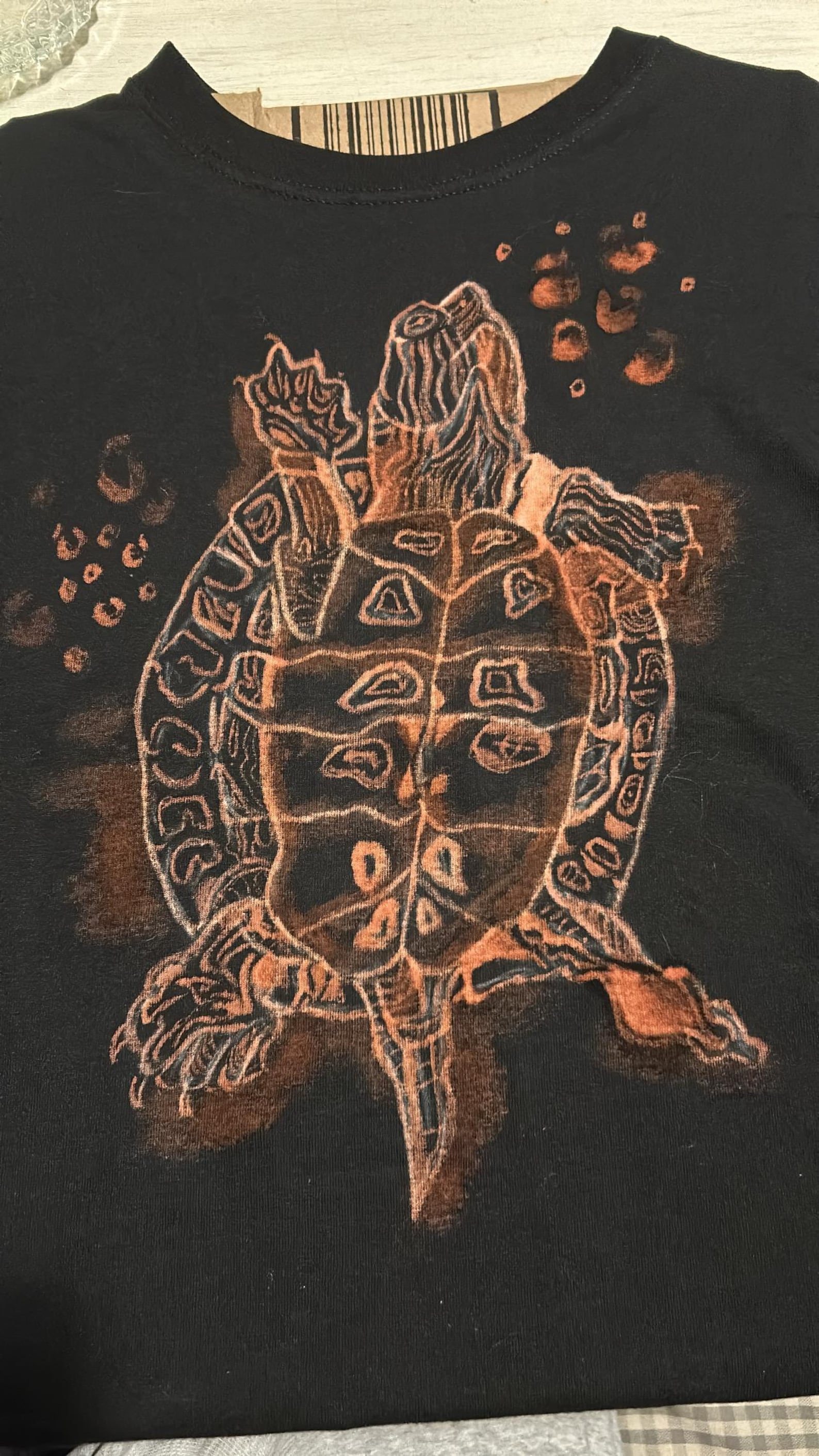 Custom Bleach Painted T-shirt - Toronto-made! - Etsy