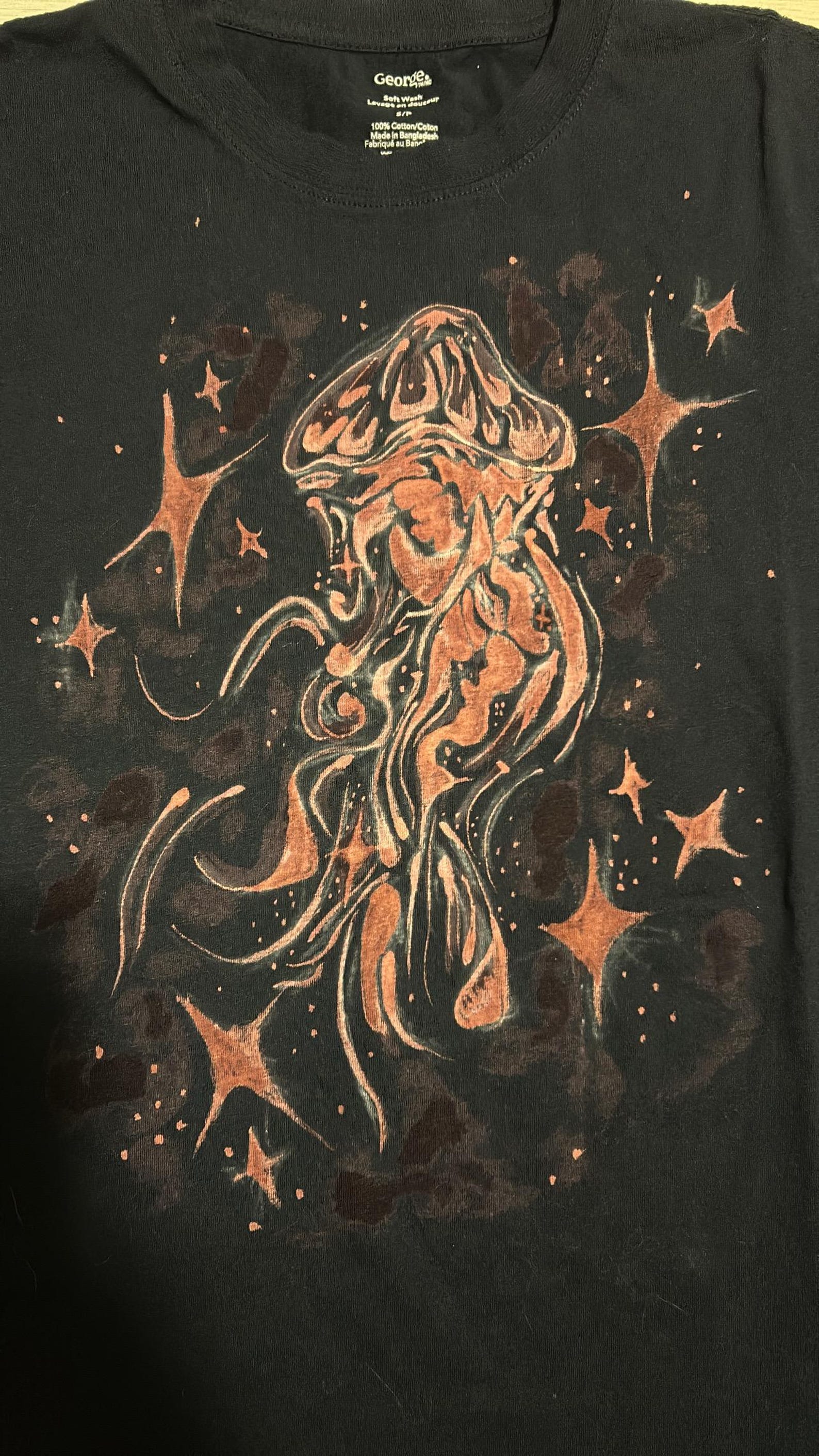 Custom Bleach Painted T-shirt - Toronto-made! - Etsy