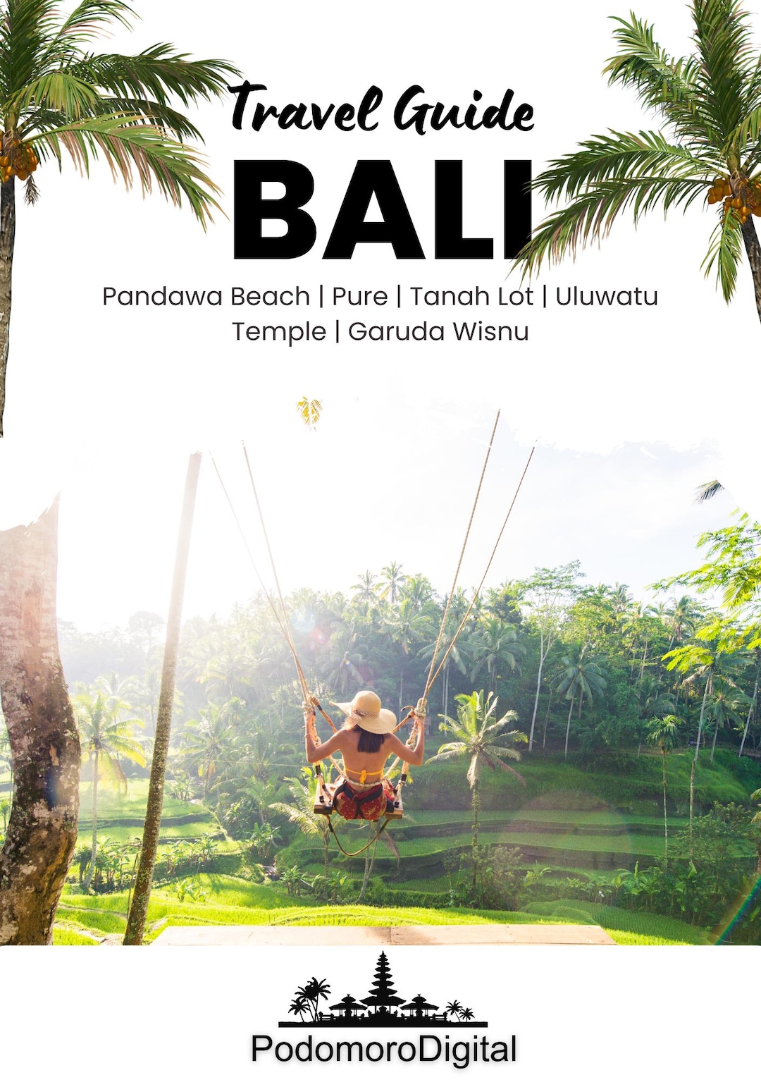 Bali Travel Guide Printable Bali Itinerary Template Bali Vacation ...