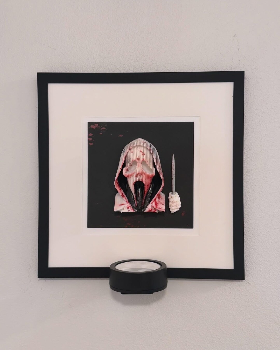 Ghostface Inspired 3D Sculpture | Horror Collectible | Limited Edition ...
