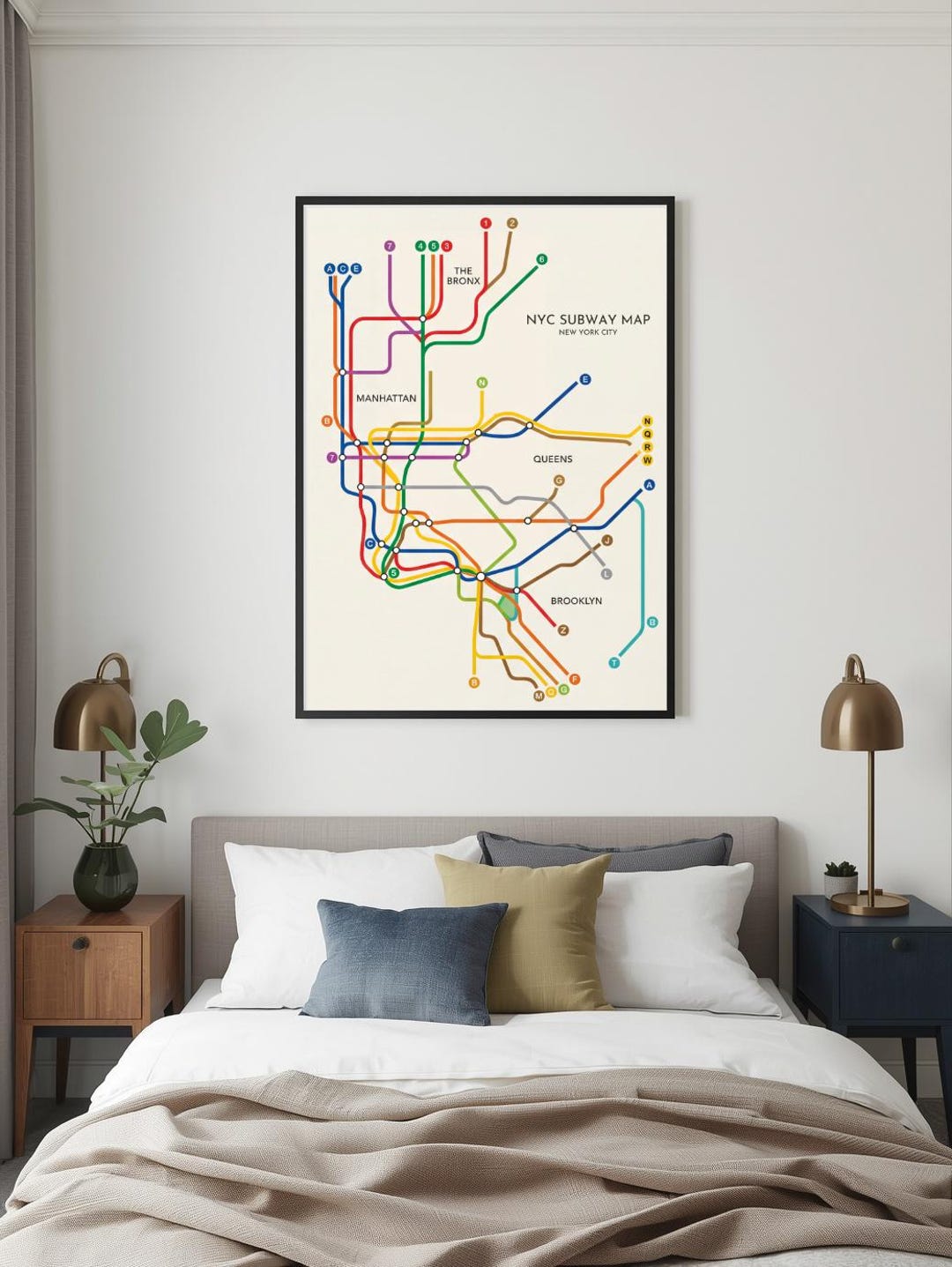 Nyc Subway Map Art
