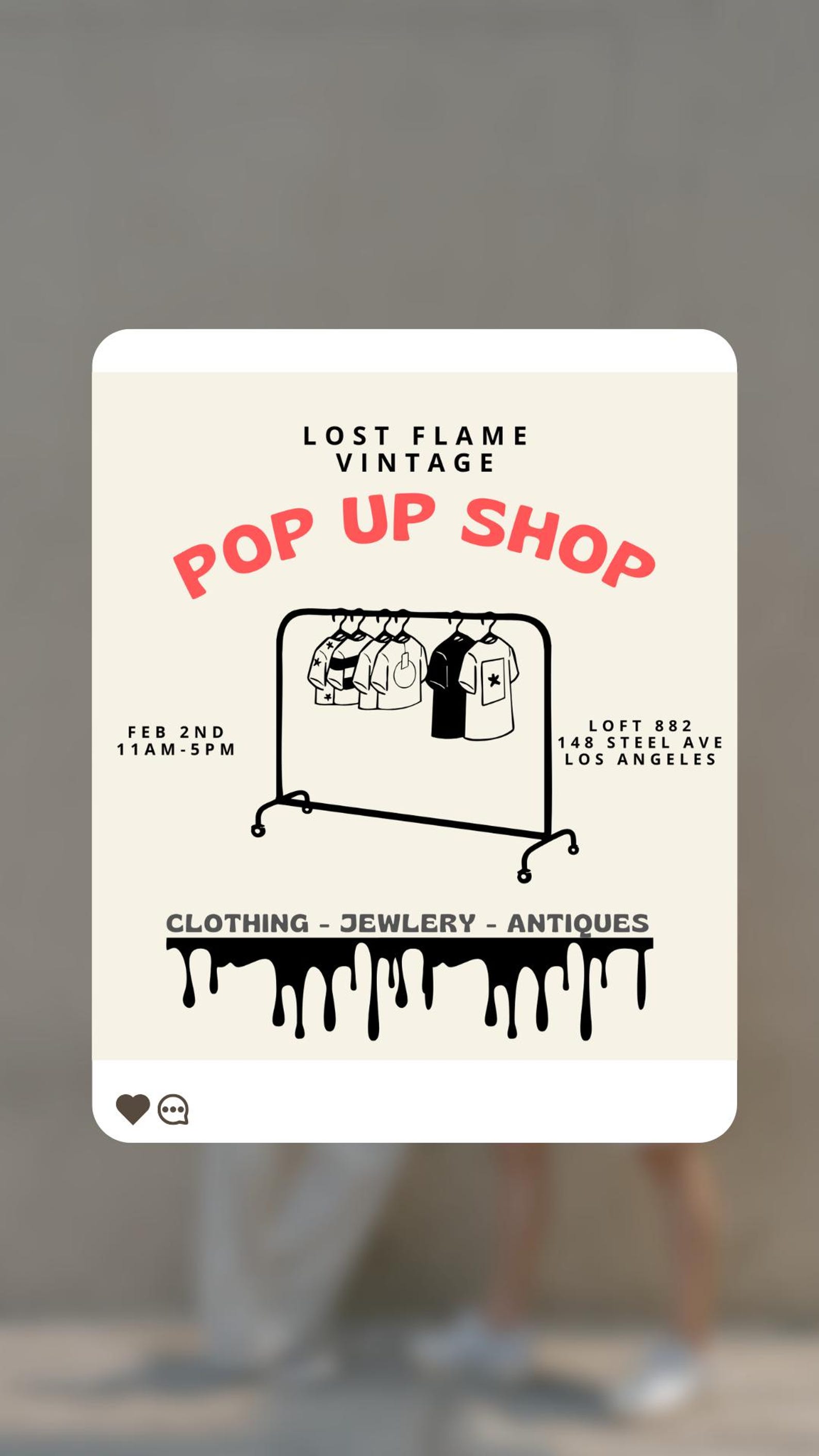 Pop up Thrift Shop Event Flyer Template | Fun Simple Pop up Shop ...
