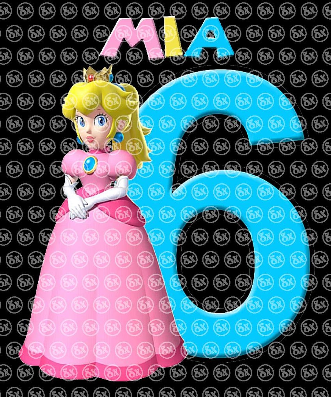 Birthday Princess Design - PNG and SVG - Sublimation Design - Etsy