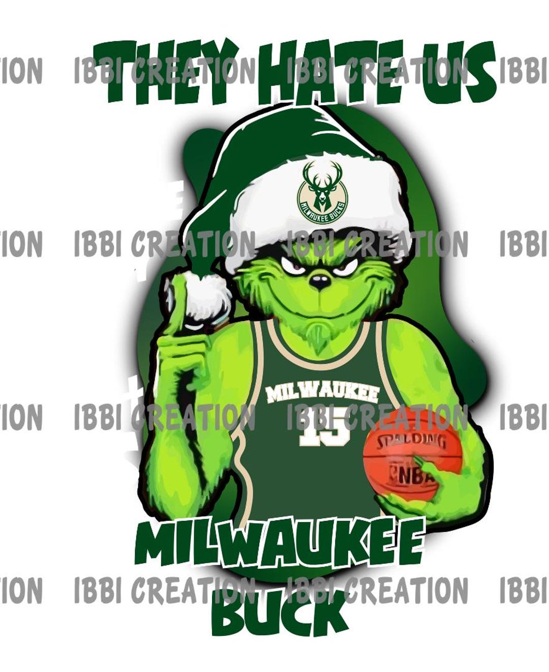 Grumpy Green Monster Basketball Fan PNG - Holiday Sports Digital ...