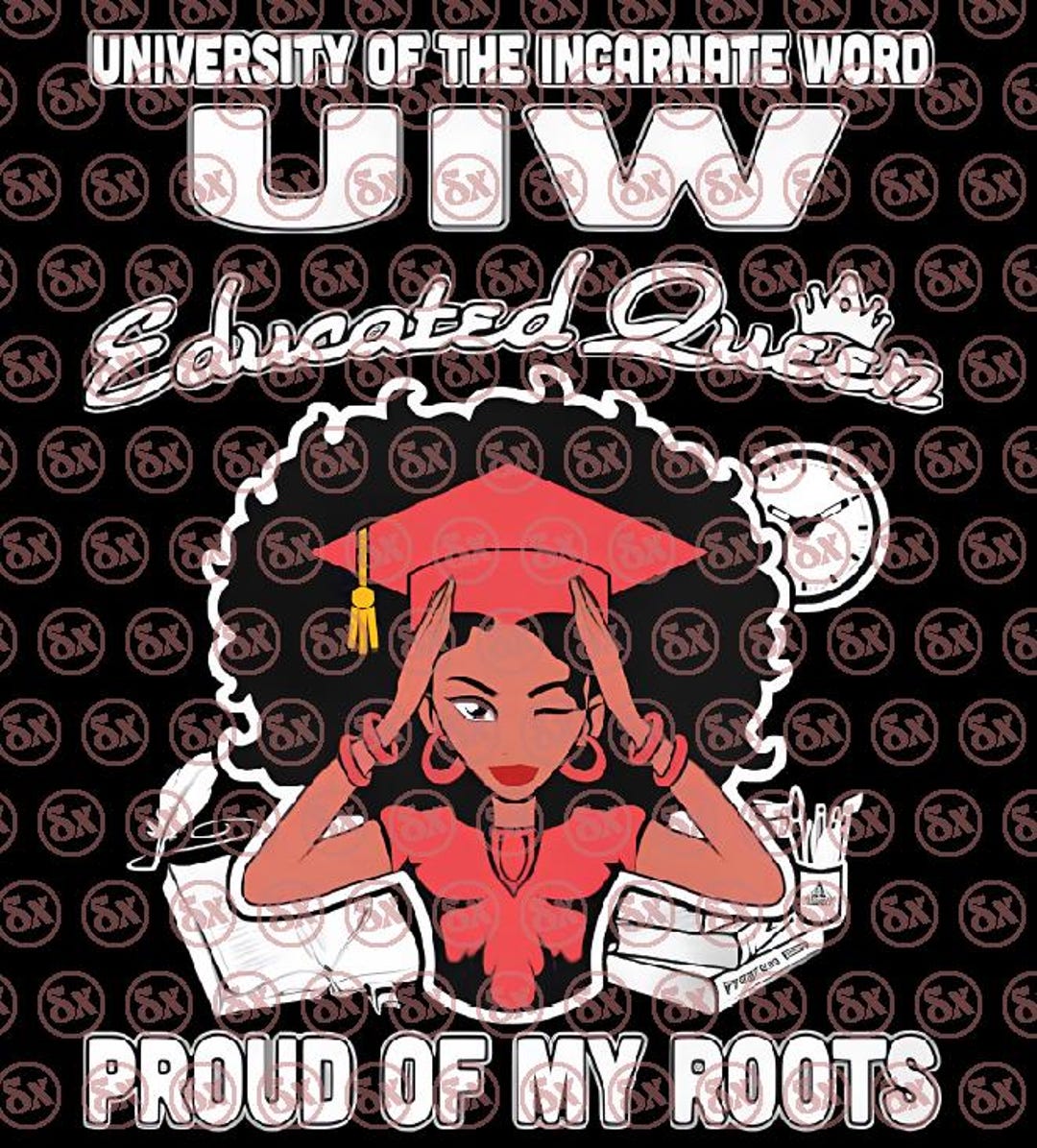 Educated Queen - PNG and SVG - Sublimation Design - Etsy